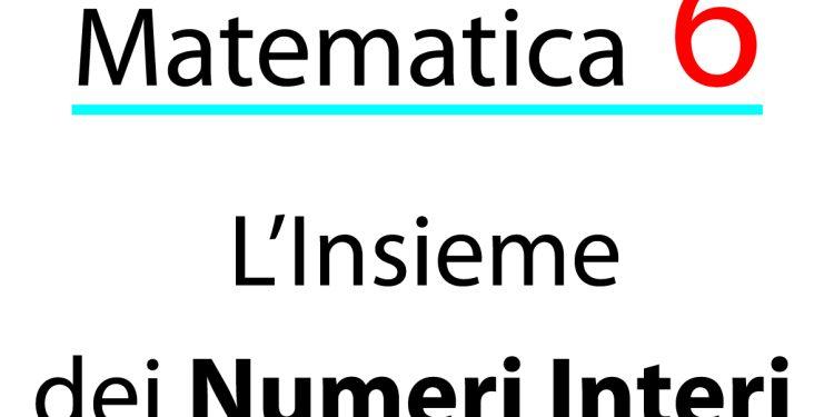 L'Insieme dei Numeri Interi - Informati Sardegna