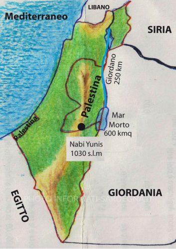 Geografia fisica della Palestina - Informati Sardegna